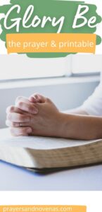 Glory Be Prayer - How to Pray the Glory Be Prayer