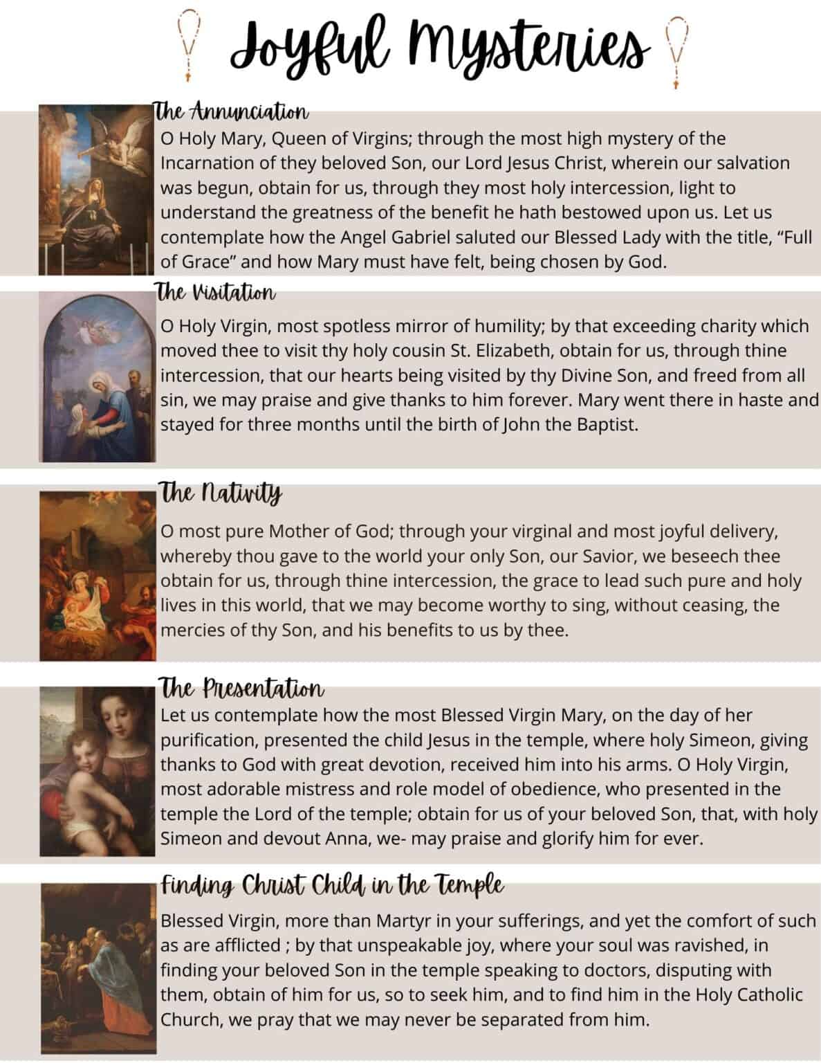 Monday Rosary - How to Pray the Rosary Every Monday