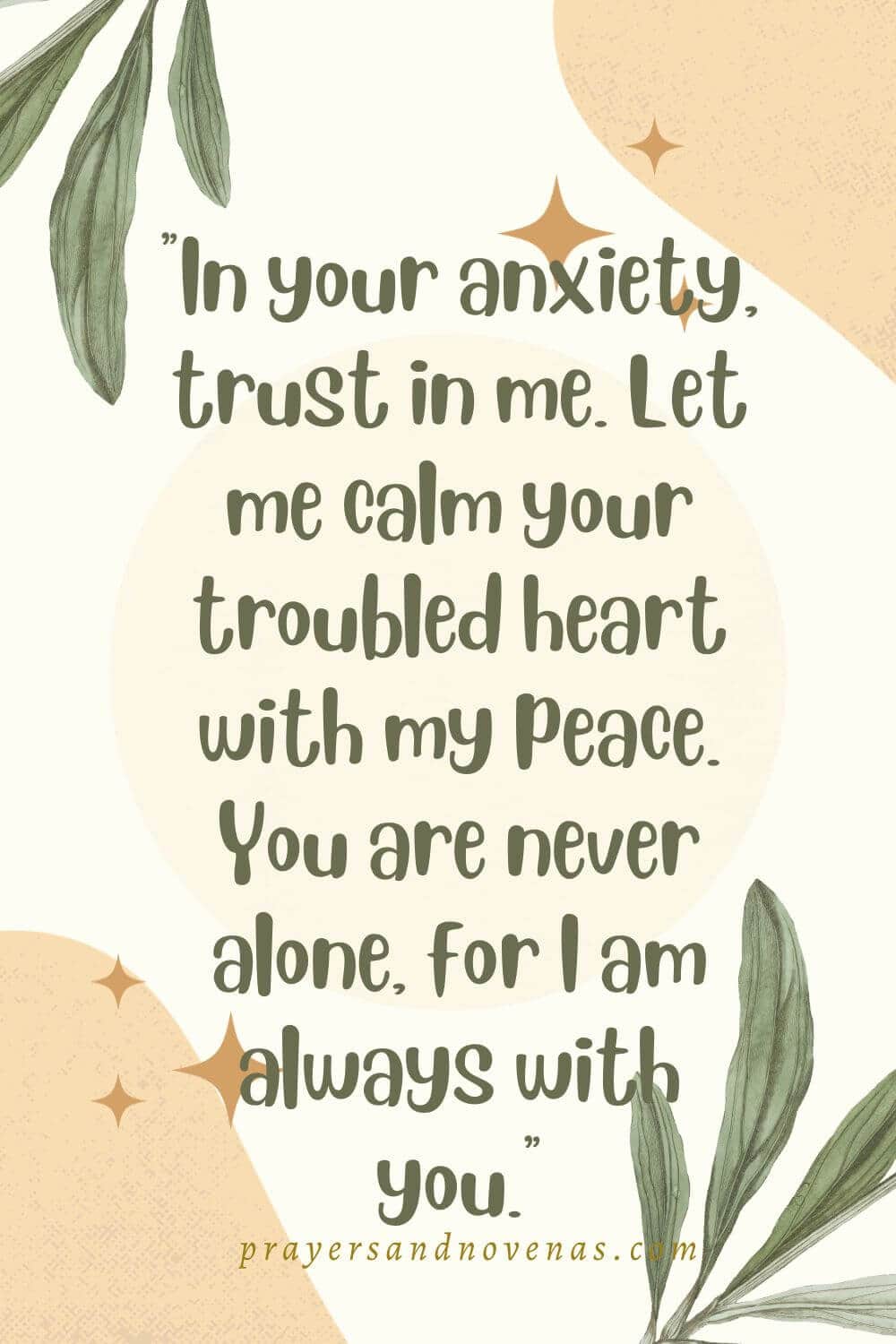 What would God Say to Your Anxiety?